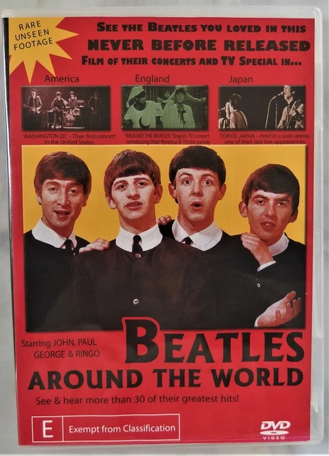 BEATLES AROUND THE WORLD - THE BEATLES DVD 0/All Region Free/Worldwide £11.98 - PicClick UK