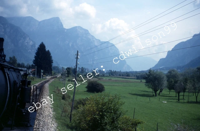 35MM ITALY RAILWAY Slide - FS Class 740 No. 740.417 view from Footplate ...