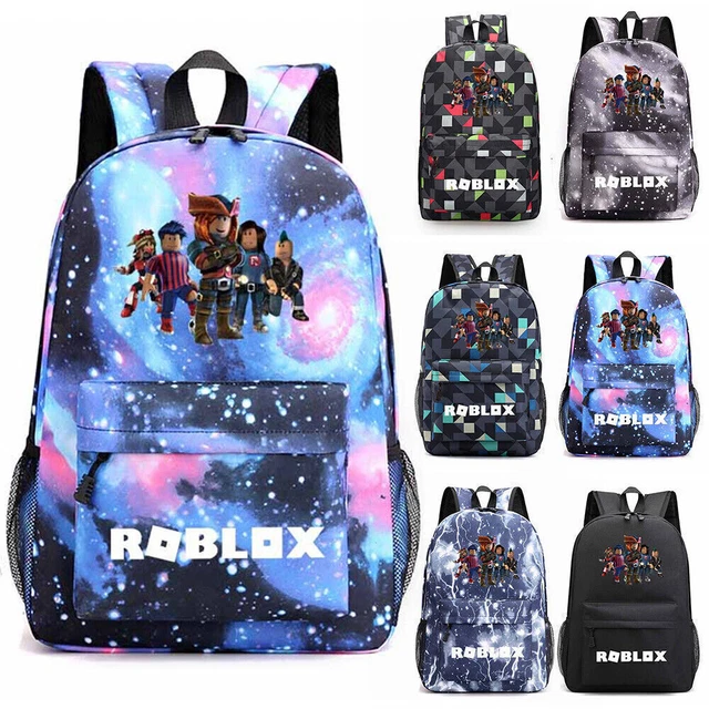 ROBLOX LAPTOP BACKPACK Teens Kid Girls/Boys School Bookbag Shoulder Bag ...