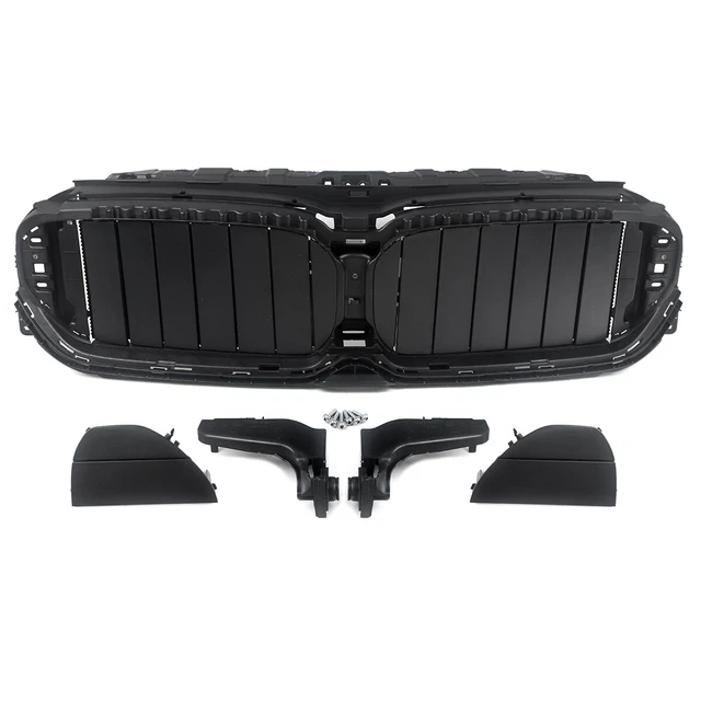 FOR 2021+ BMW G30 G31 Center Duct Air Intake Radiator Shutter Grille ...