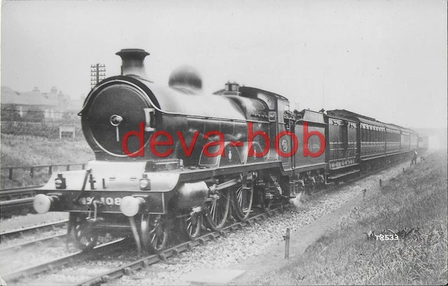 RAILWAY PHOTO GCR 8B 1087 Willesden Green LNER C4 Robinson Atlantic ...
