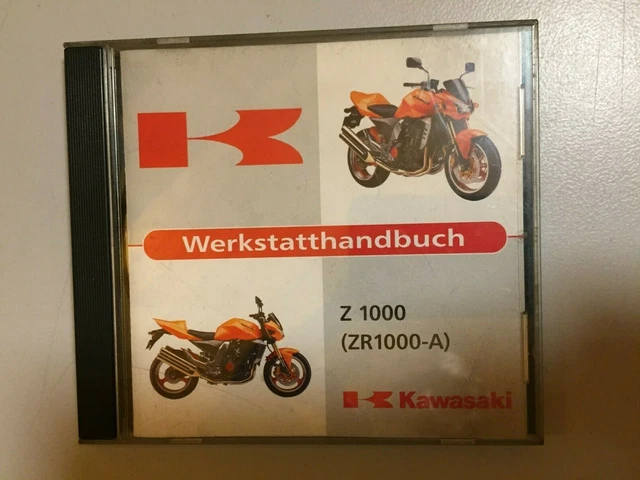 MANUAL DE TALLER Servicio CD Kawasaki Z 1000 ZR 1000A en Alemán EUR 43,82 - PicClick FR
