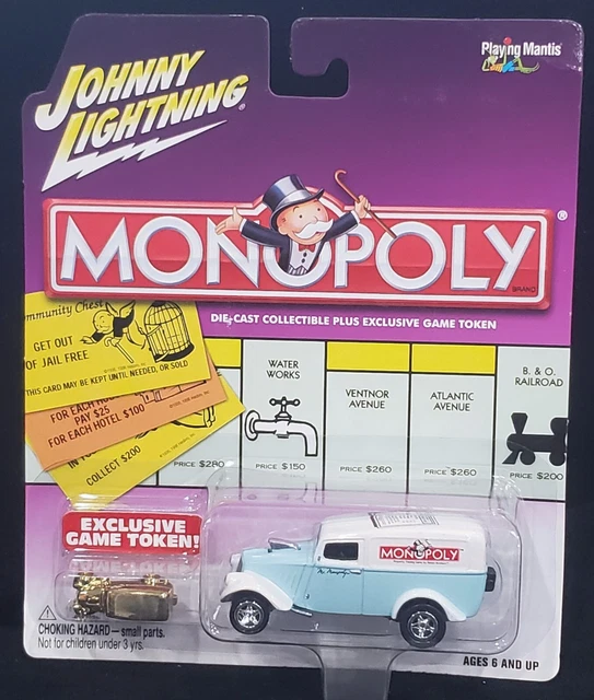 JOHNNY LIGHTNING 33 1933 Willys Panel Van Monopoly Connecticut Ave ...