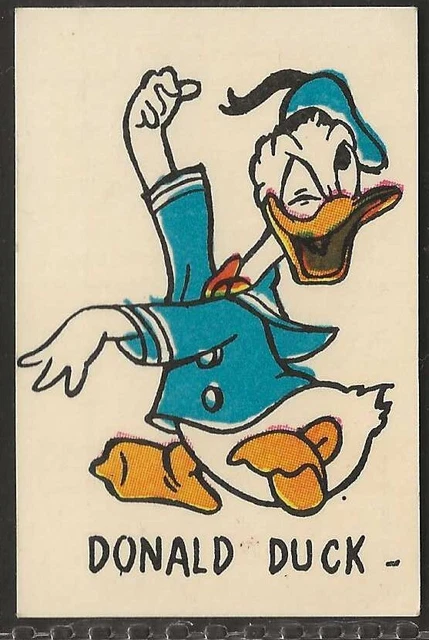 CULLINGFORD-DISNEYLAND CHARACTERS 1960'S (Walt Disney)-#07- Donald Duck ...
