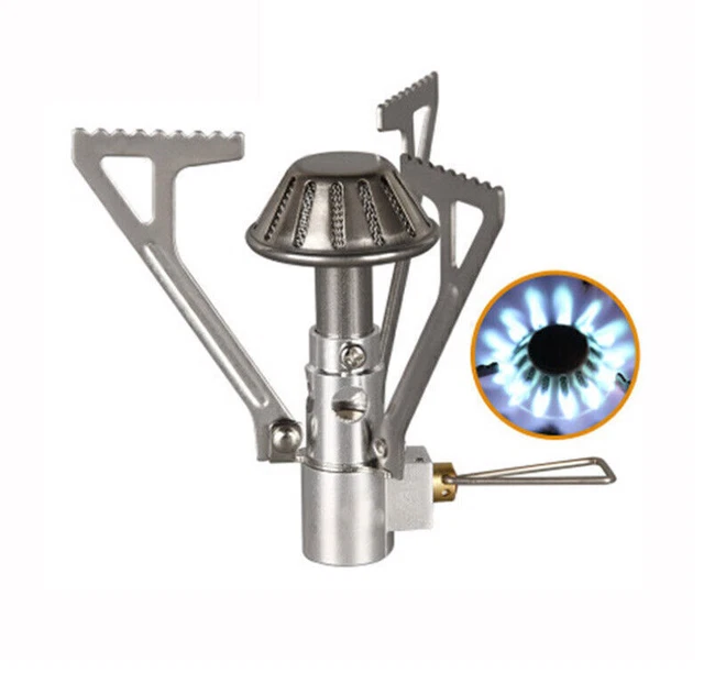 MINI RÉCHAUD DE camping réchaud à gaz brûleur à gaz pliable pour pique ...