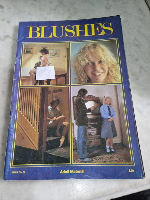 VINTAGE SPANKING MAGAZINE Blushes No 78 £17.36 - PicClick UK