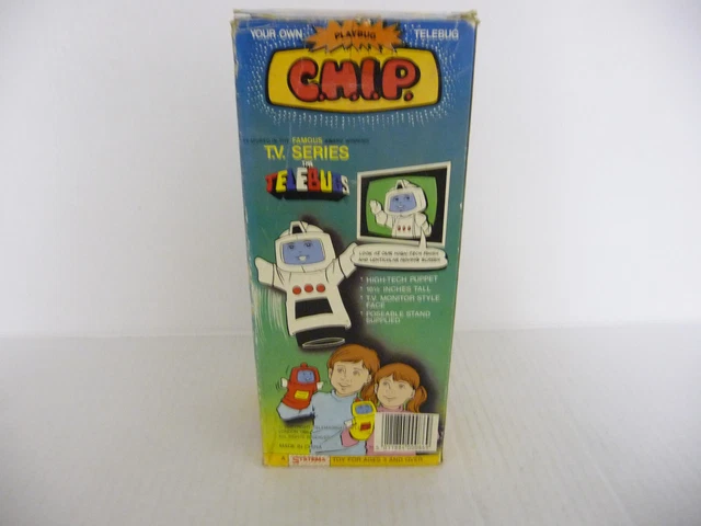 RARE VINTAGE TELEBUGS cartoon hand puppet; C.H.I.P. character puppet ...