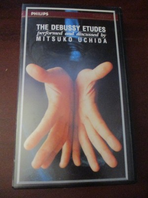 THE DEBUSSY ETUDES Mitsuko Uchida VHS Video Tape (NEW) £14.99 - PicClick UK