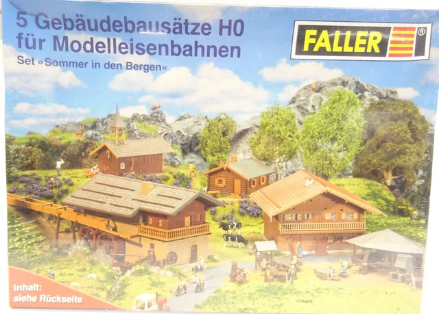 FALLER H0 BAUSATZ Sommer in den Bergen NEU in OVP C19 EUR 37,99 - PicClick DE