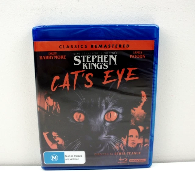 CAT'S EYE BLU Ray 1985 Stephen King Horror Brand New & Sealed - Free ...