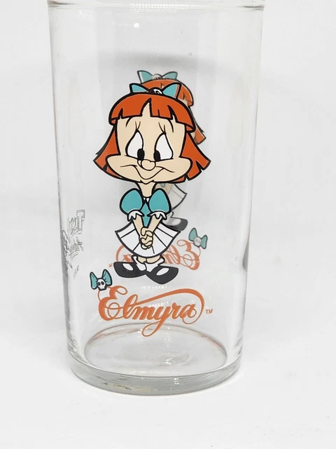 VINTAGE 1993 ELMYRA DUFF Tiny Toon Adventures Cartoon Drinking Glass ...