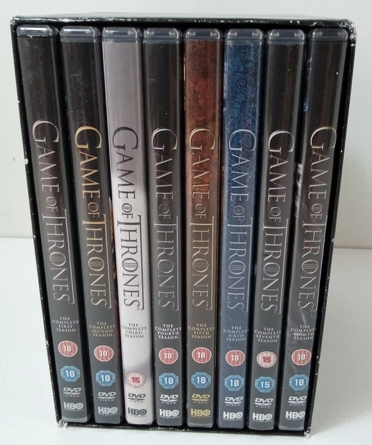 GAME OF THRONES Complete DVD Box Set Seasons/Series 1-8 EUR 35,03 ...