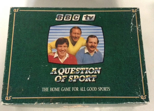 VINTAGE A QUESTION Of Sport 1986 BBC Board Game Boxed Used Collectable ...
