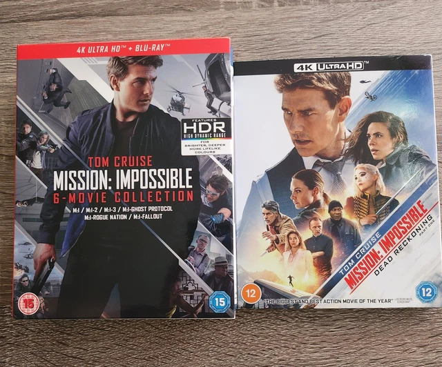 MISSION: IMPOSSIBLE - The 6-Movie Collection set & Dead Reckoning 4k. £ ...