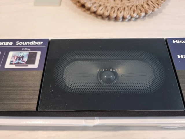 HISENSE HS2000 2.1 Ch Soundbar with Visual Subwoofer, 240W, Dolby Audio ...