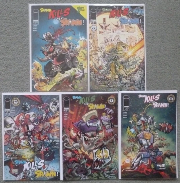 SPAWN KILLS EVERY Spawn #1-#5 Set..layman/Duenas.image 2024 1St Print..nm..2,3,4 £29.99 ...