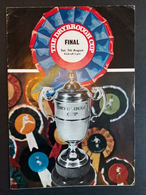 ABERDEEN V CELTIC Drybrough Cup Final Football Programme 07/08/1971 $7. ...