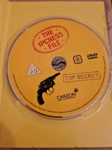THE IPCRESS FILE (DVD, 1965) Michael Caine Spy Thriller Conspiracy ...