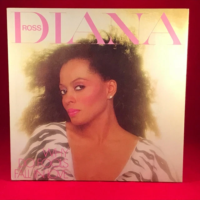 DIANA ROSS WHY Do Fools Fall In Love 1981 UK VINYL LP EXCELLENT CONDITION G EUR 7,11 - PicClick IT