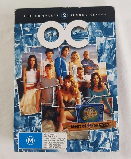 THE OC COMPLETE Second Season DVD Box Set TV Series 5 Disc PAL 2005 ...