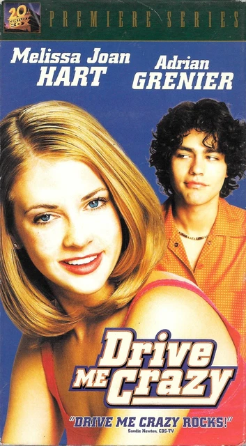 DRIVE ME CRAZY - Melissa Joan Hart Adrian Grenier - 1999 Fox Video VHS ...