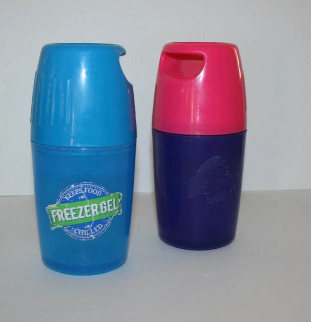 FREEZER GEL CONTAINERS Keeps Food Chilled Set of 2 $11.99 - PicClick
