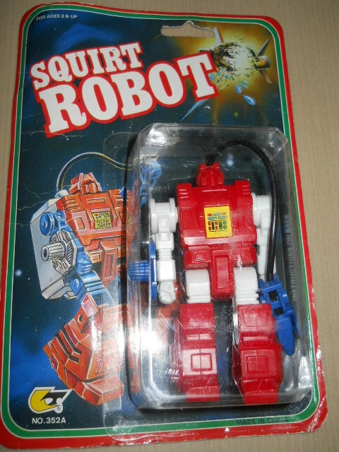 MASTERS OF THE Universe Evil Robot Rare Squirt Robot Tarocco Made In ...