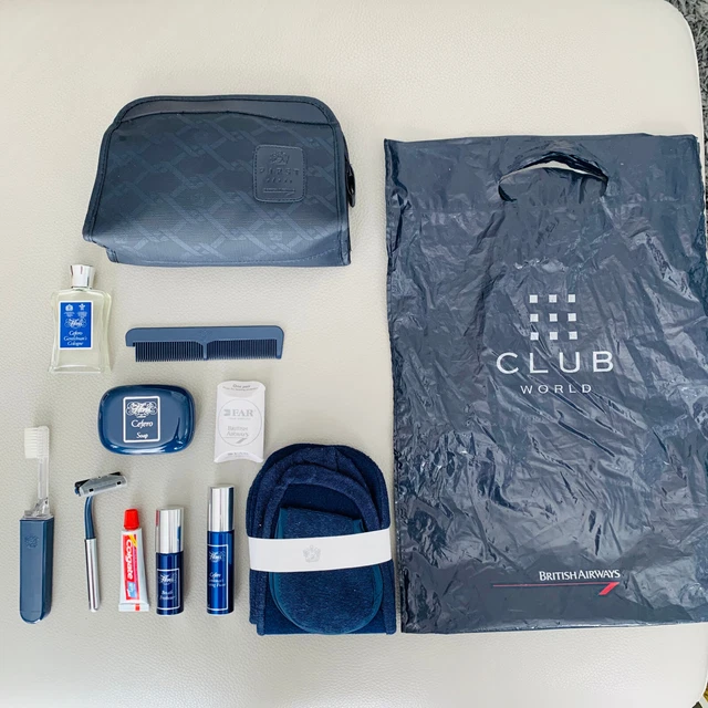 VERY RARE VINTAGE 1980s BRITISH AIRWAYS First Class Passenger Clubworld ...