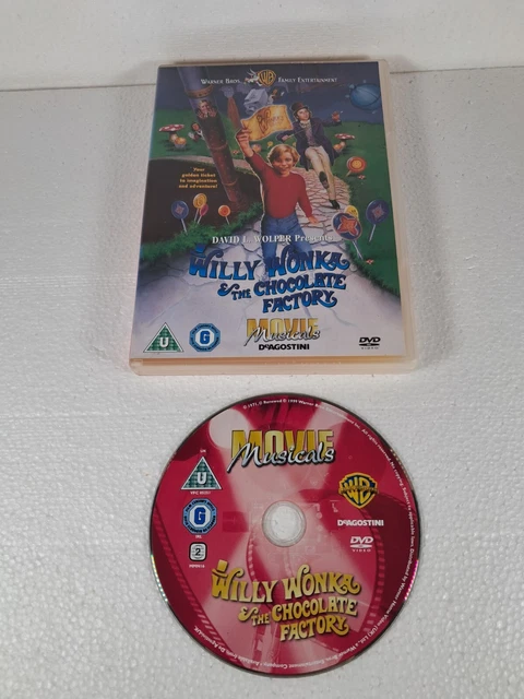 WILLY WONKA AND The Chocolate Factory DVD 1971 Film DeAgostini £3.69 ...