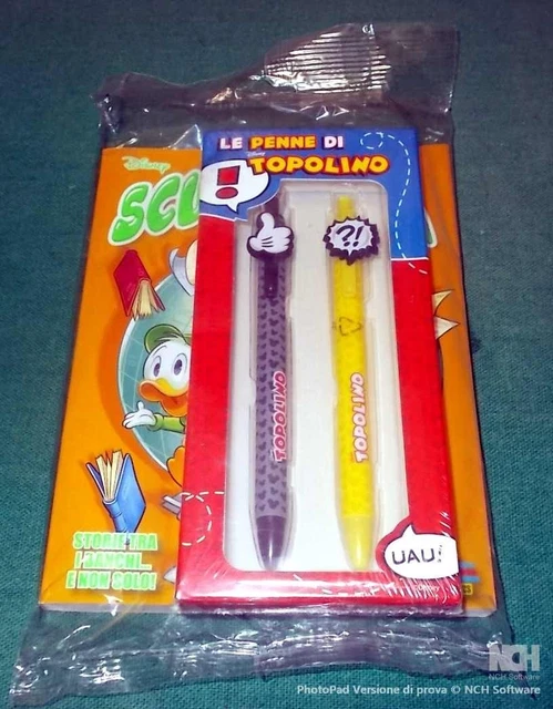 SCUOLISSIMA CON 2 Penne di Topolino serie DisneySSimo n. 118 del 2024 ...
