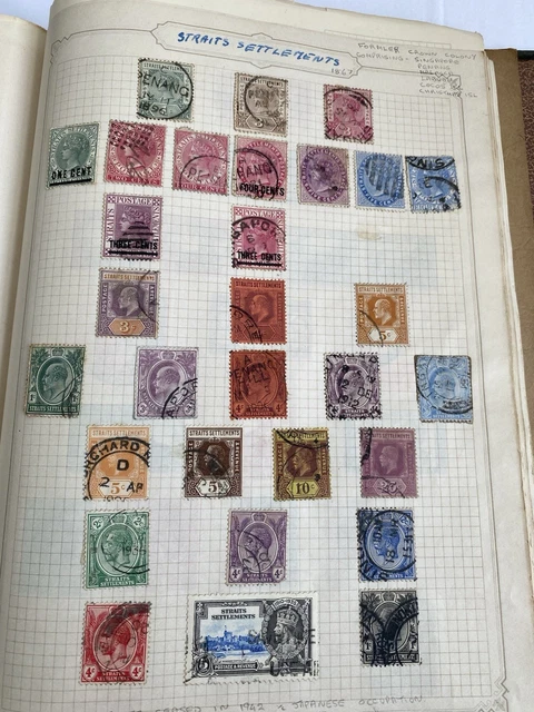 OLD BRITISH EMPIRE And Commonwealth Stamp Collection Over 120 Pages All ...