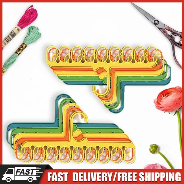 30PCS CROSS STITCH Thread Plate Clothes Hanger Sewing Accessories 27 ...