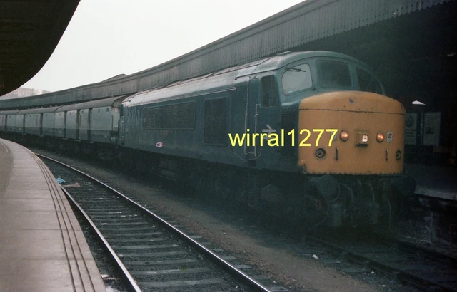 ORIGINAL RAILWAY PHOTOGRAPHIC negative Class 45 45128 at Bristol £2.50 ...
