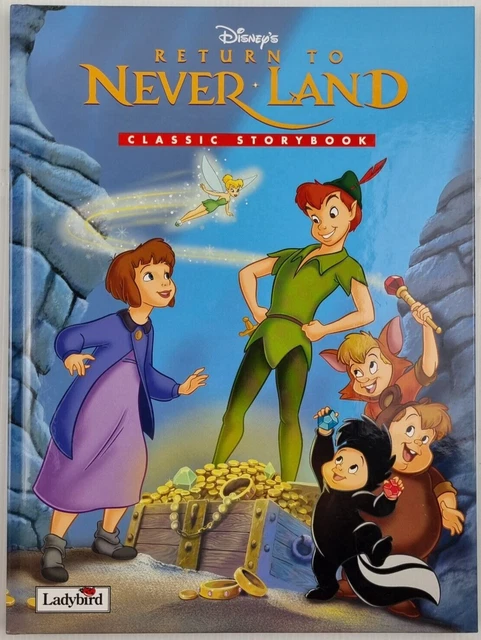 RETURN TO NEVER Land: Classic Storybook Disney (Hardcover, 2001) Free ...