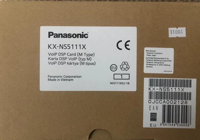 PANASONIC KX-NS5111X VOIP DSP-M card for KX-NS700 Brand new in original box £375.00 - PicClick UK