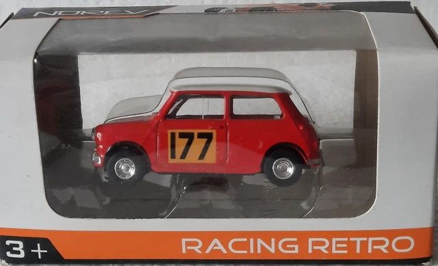 MINI AUSTIN MORRIS Cooper Norev Racing Retro Evocation Rallye Monte ...