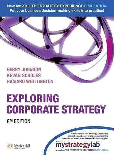 EXPLORING CORPORATE STRATEGY with MyStrategyL by Whittington, Richard ...