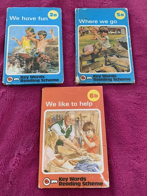 LADYBIRD BOOKS 2A We Have Fun 5a Where We Go 6b We Like To Help Key ...