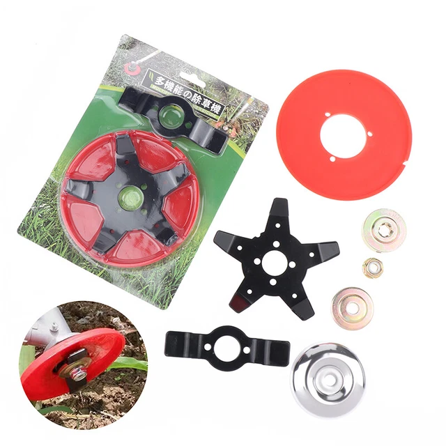 DUAL-USE WEEDER PLATE Lawn Mower For Head Brushcutter Grass Cutting ...