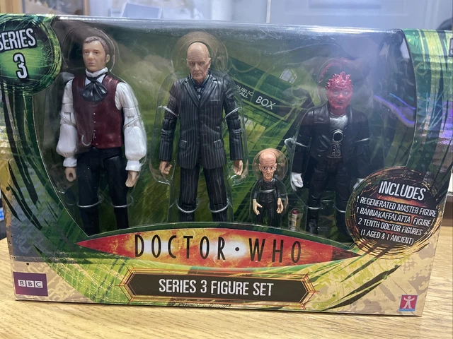 DOCTOR WHO SERIES 3 Figure Set Master Tenth Aged Ancient ...