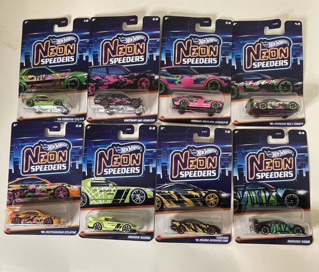 HOT WHEELS 2024 Neon Speeders Set 8/8 $56.00 - PicClick CA