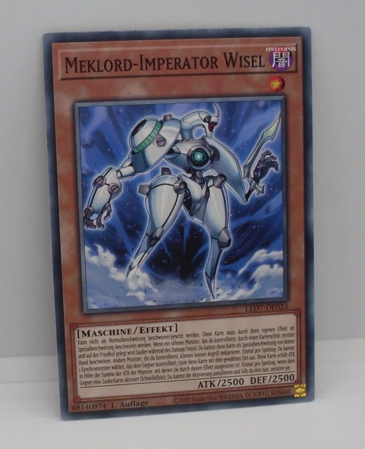 MAPPA YU-GI-OH - Mekord-Imperator Wisel - macchina/effetto - Yugioh ...