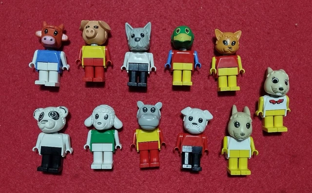 LEGO ANIMALI FABULAND minifigure 1982 Minifig Omini Bricks Set ...