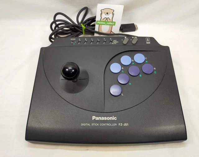 PANASONIC 3DO DIGITAL STICK CONTROLLER FZ-JS1 Tested Controller only ...