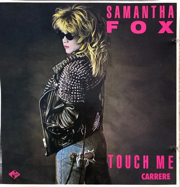 FRENCH CD ALBUM Samantha Fox Touch Me Rare Collector Comme Neuf 1986 ...