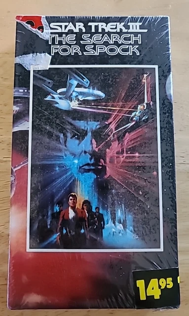 STAR TREK III The Search For Spock 1984 VHS Starring William Shatner ...