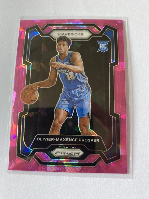 OLIVIER MAXENCE PROSPER Rookie Mavericks Pink Ice Panini Prizm Pallacanestro 23/24 EUR 5,83 ...