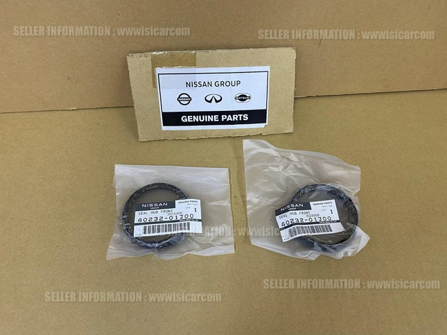 GENUINE SEAL, GREASE Front Hub For Nissan Patrol Safari Y60 Y61 40232 ...