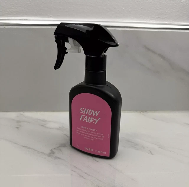 LUSH SNOW FAIRY Body Spray 200Ml £28.05 - PicClick UK