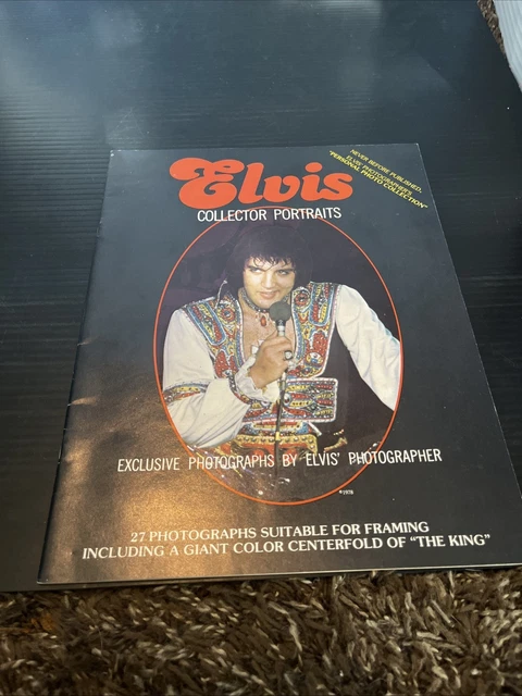 ELVIS PRESLEY ELVIS Collector Portraits Exclusive Photographs Booklet ...